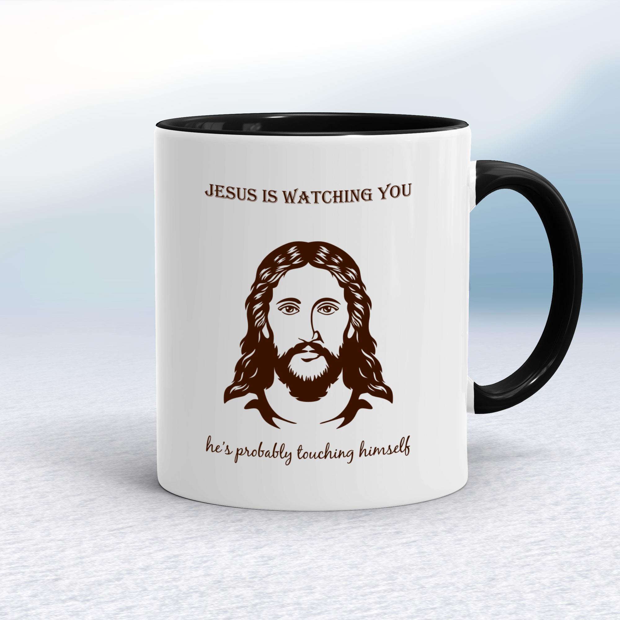 Jesus Is Watching You Mug | eBay UK